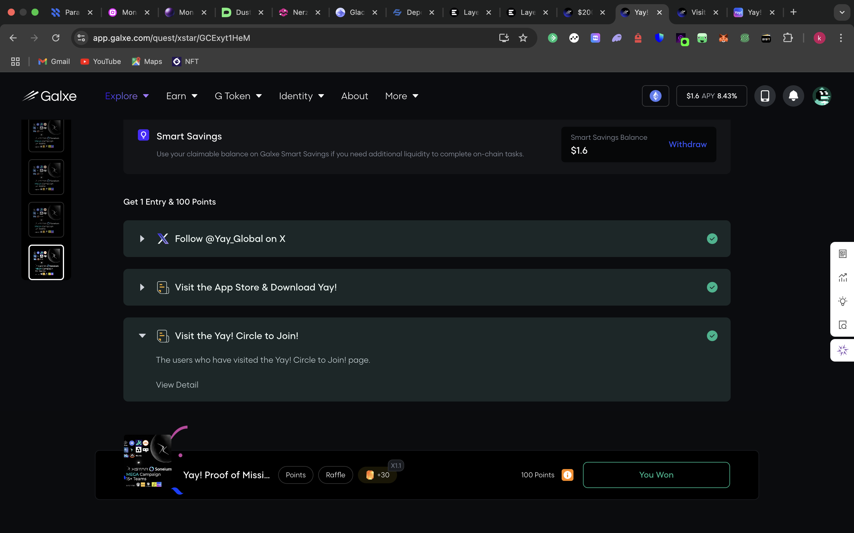 Yay! web3 circle | The virtual world of interconnected interests (Yay!)